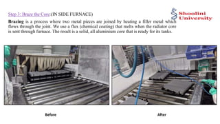 Manufacturing of radiator | PPTX