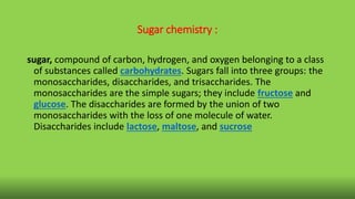Manufacturing of Sugar | PPTX