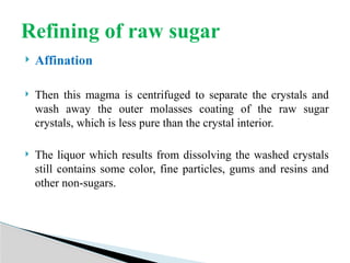 Manufacturing of Sugar From Sugarcane.pptx