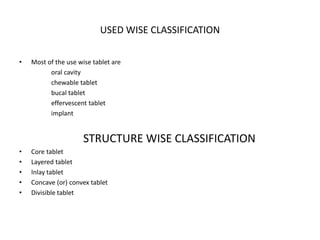 Manufacturing of tablet | PPTX
