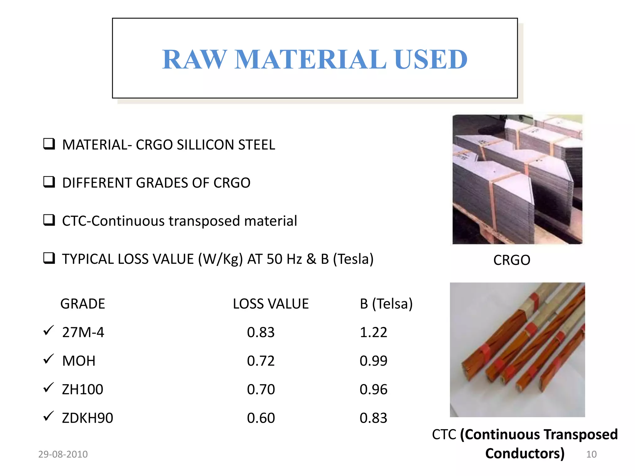 Areva "Manufacturing of transformer, uses & it’s accessories" | PPTX
