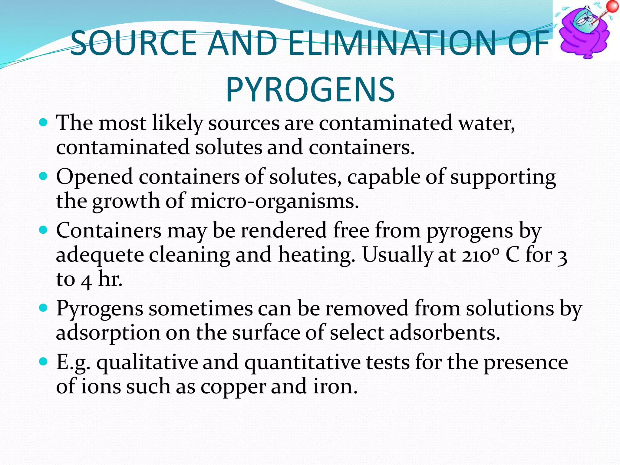 Manufacturing of water for injection | PPTX
