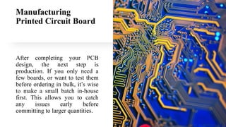 Manufacturing PCB, Etching board, milling board, Third party ...