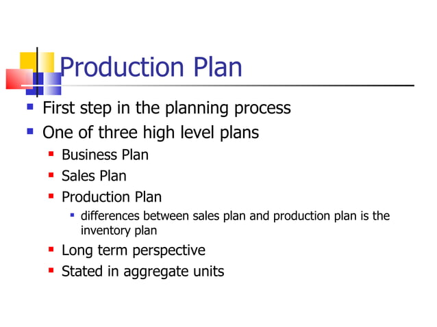 Manufacturing planning & control (mpc) system | PPT