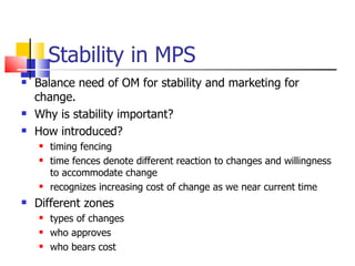Manufacturing planning & control (mpc) system | PPT