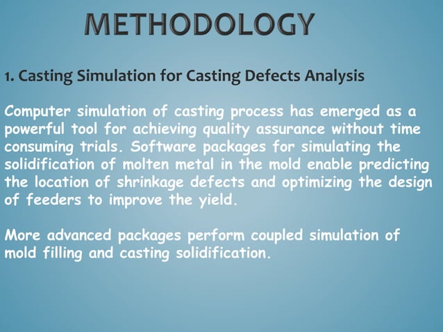 Optimization of Casting Process | PPT