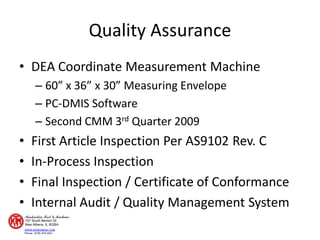 Manufacturing Presentation 2009 | PDF | Manufacturing Industry | Industries