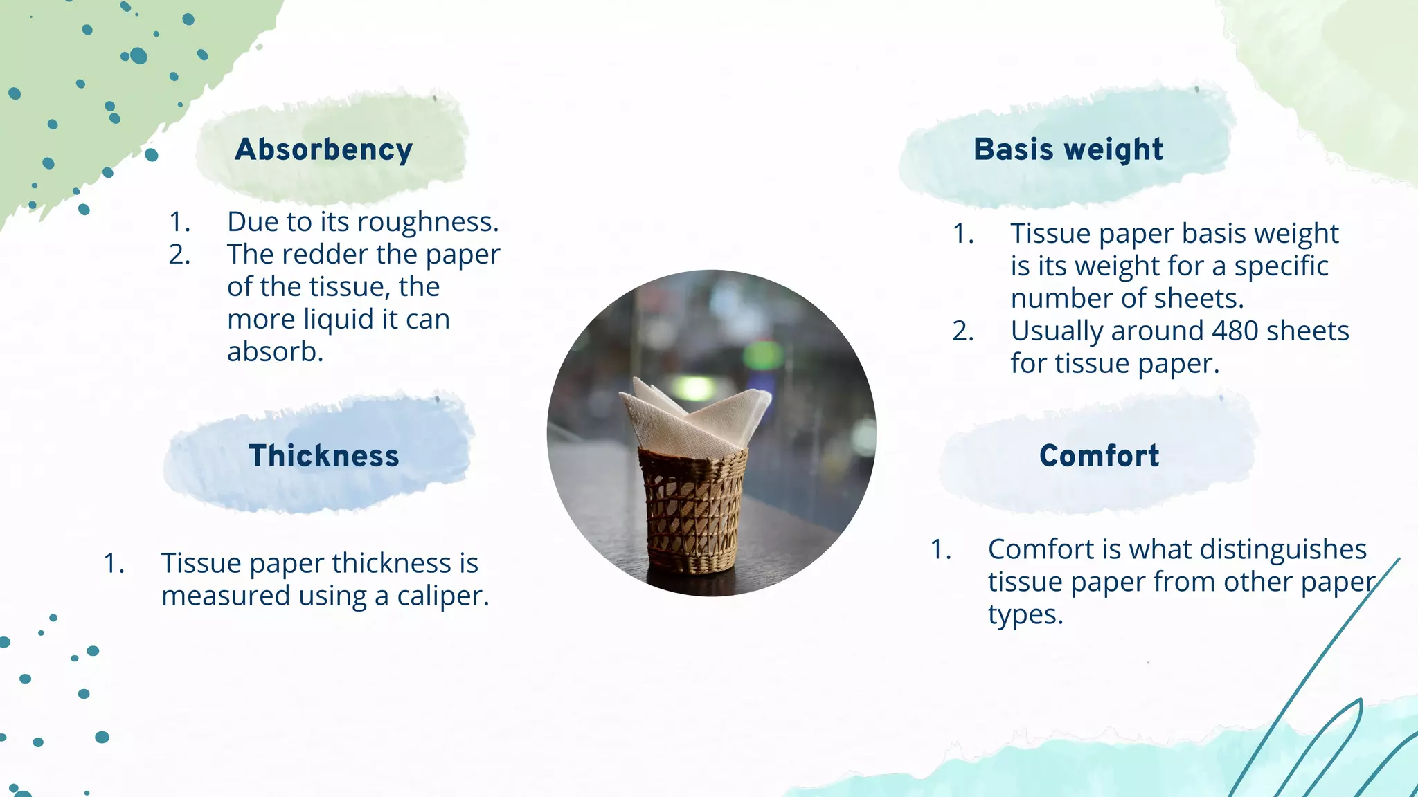 Manufacturing Process of Tissue Paper | PDF