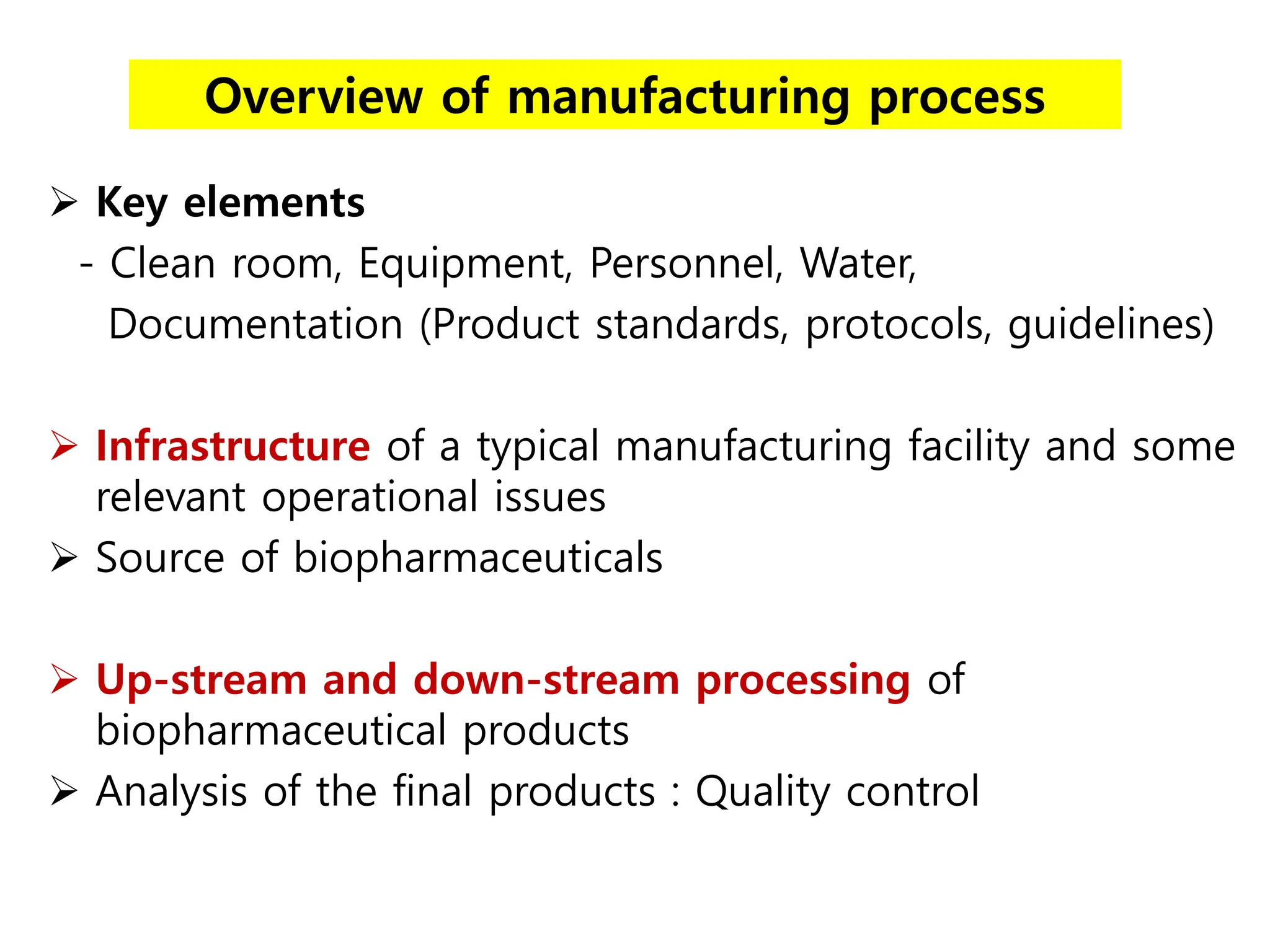Manufacturing process of bio drugs pharma.ppt