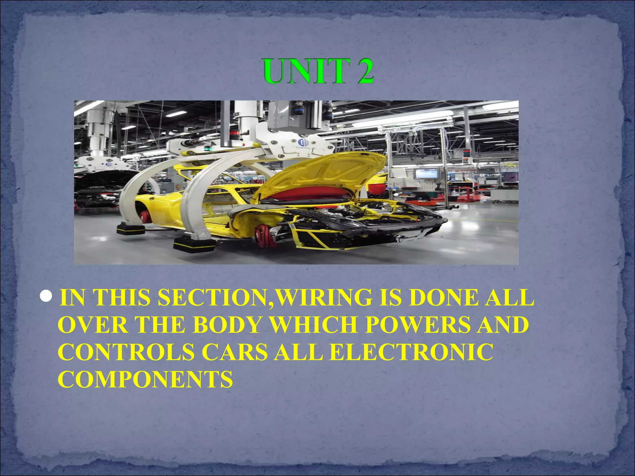 Manufacturing process & assembly of automobile | PPT