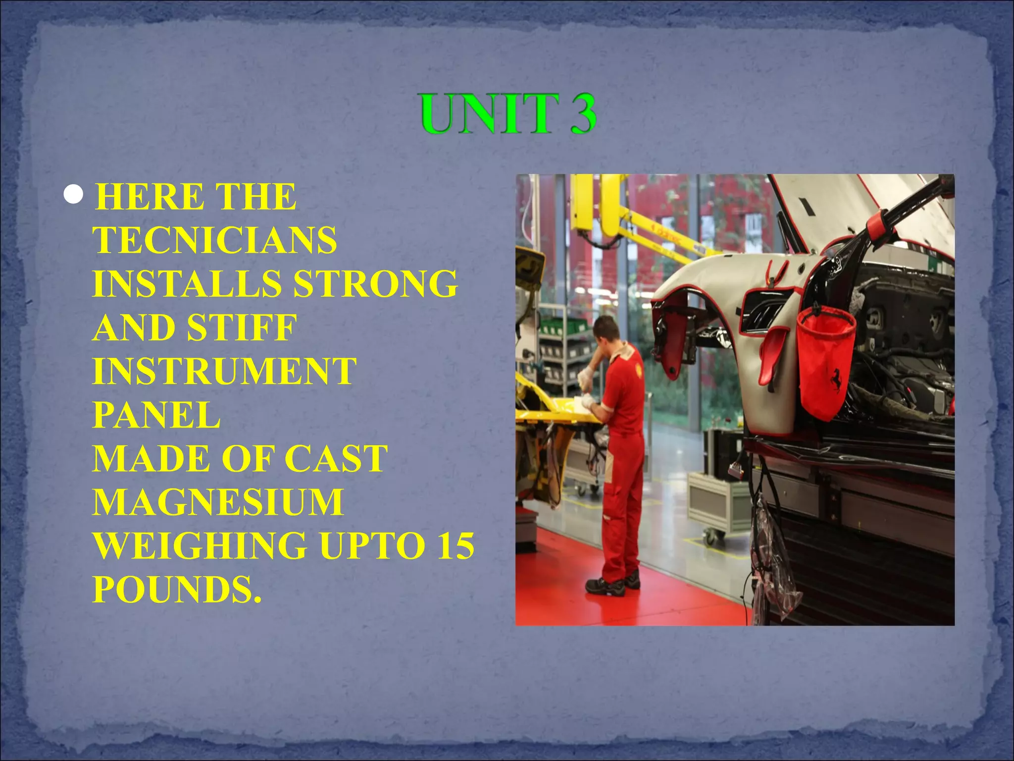 Manufacturing process & assembly of automobile | PPT