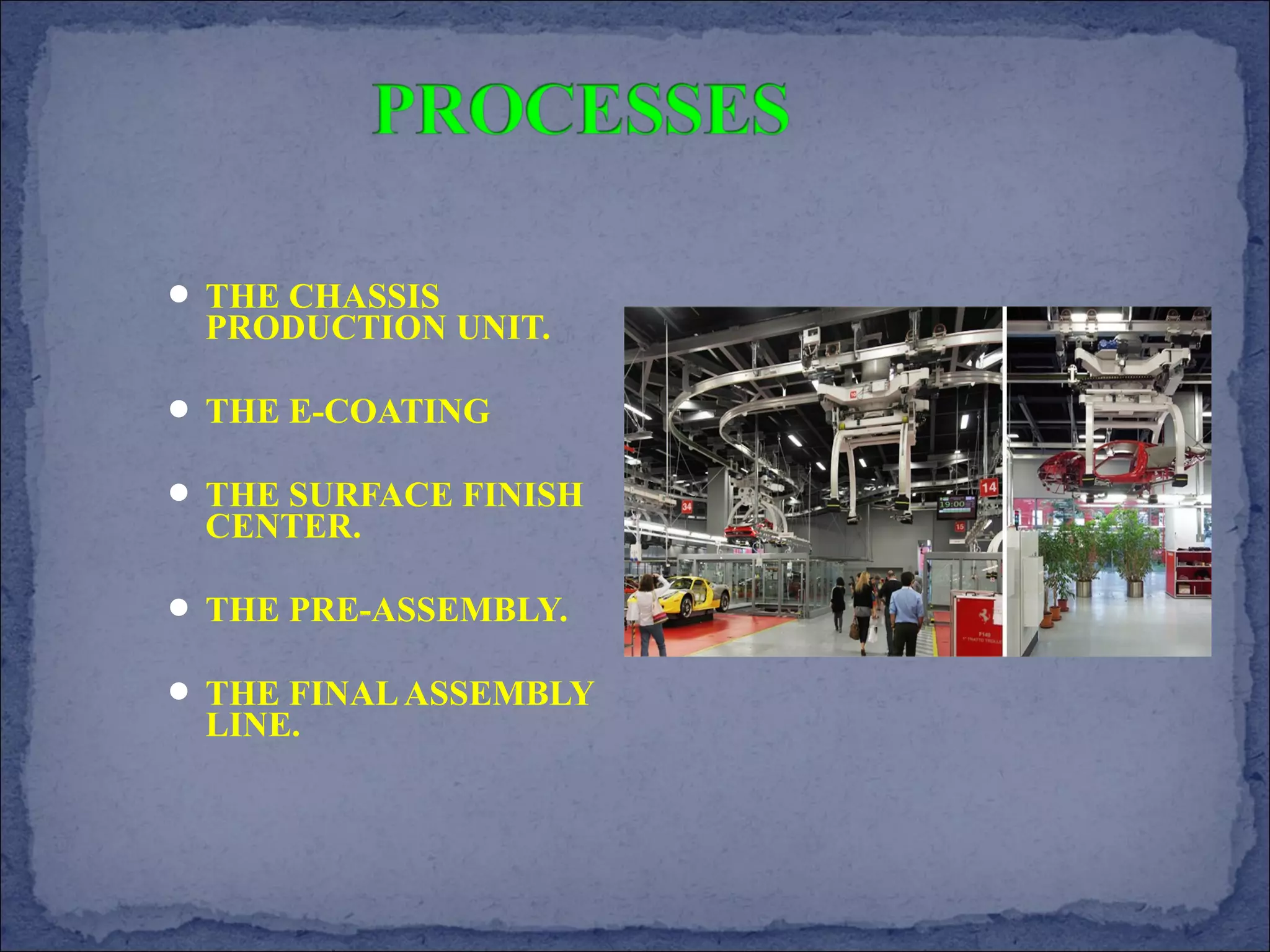 Manufacturing process & assembly of automobile | PPT