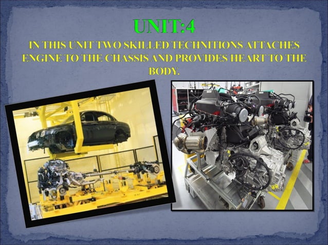 Manufacturing process & assembly of automobile | PPT | Manufacturing ...