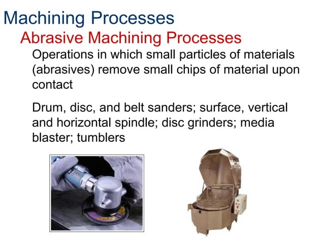Manufacturing processes | PPT | Mechanical and Industrial Engineering ...