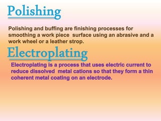Manufacturing processes | PPTX
