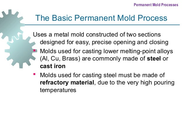 Manufacturing processes