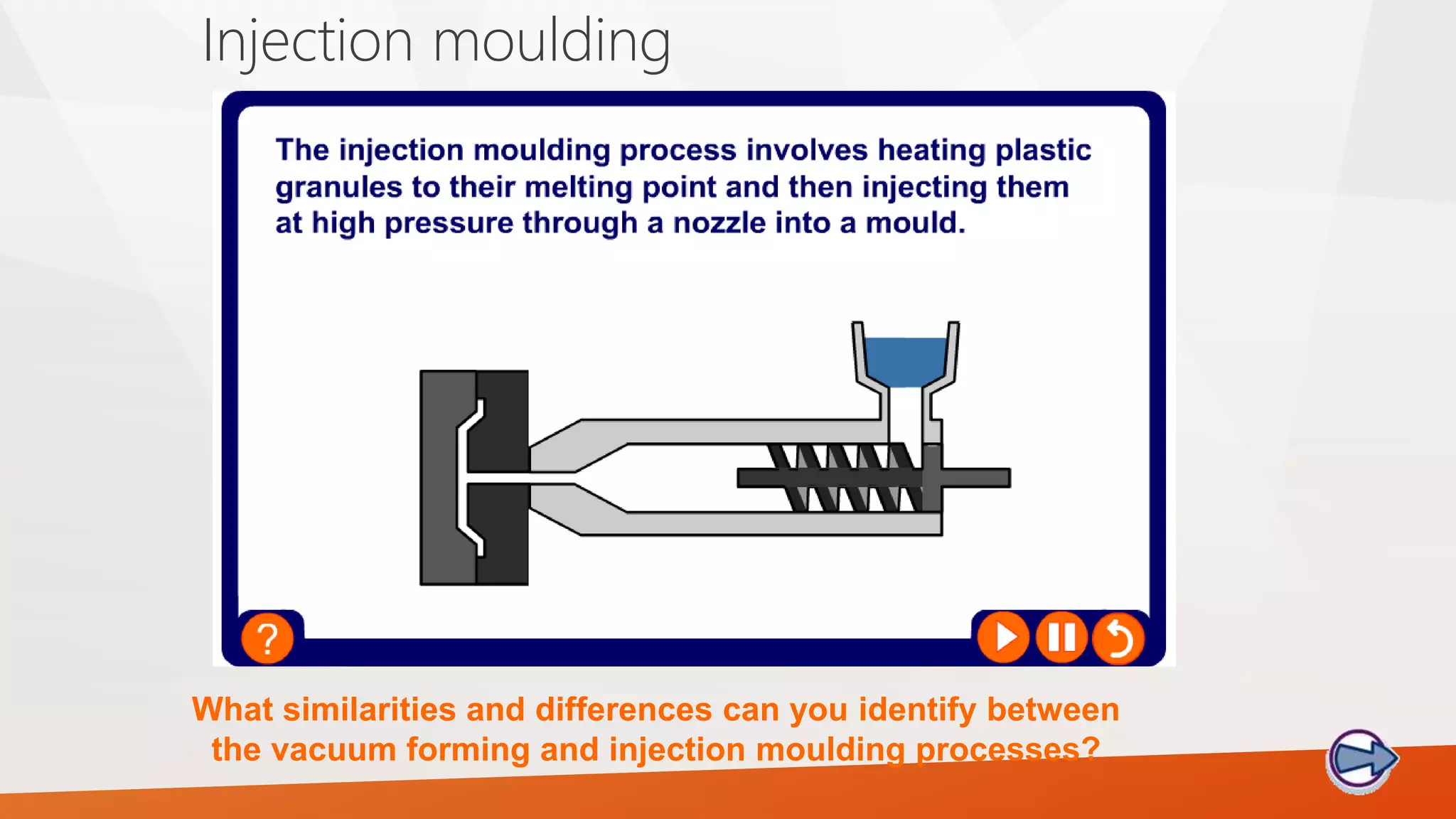 Manufacturing processes of plastics | PPTX