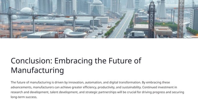 Manufacturing Processes: Optimizing Production Efficiency | PPTX ...