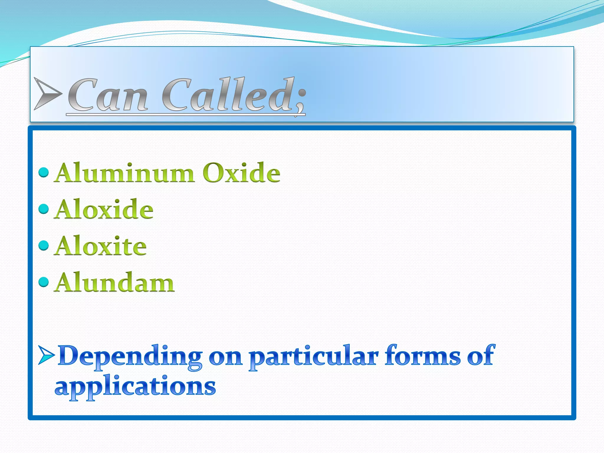 Manufacturing process of alumina | PPTX