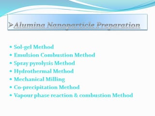 Manufacturing process of alumina | PPTX