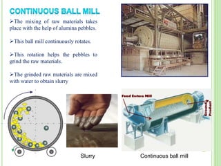 Manufacturing process of ceramic tiles | PPTX