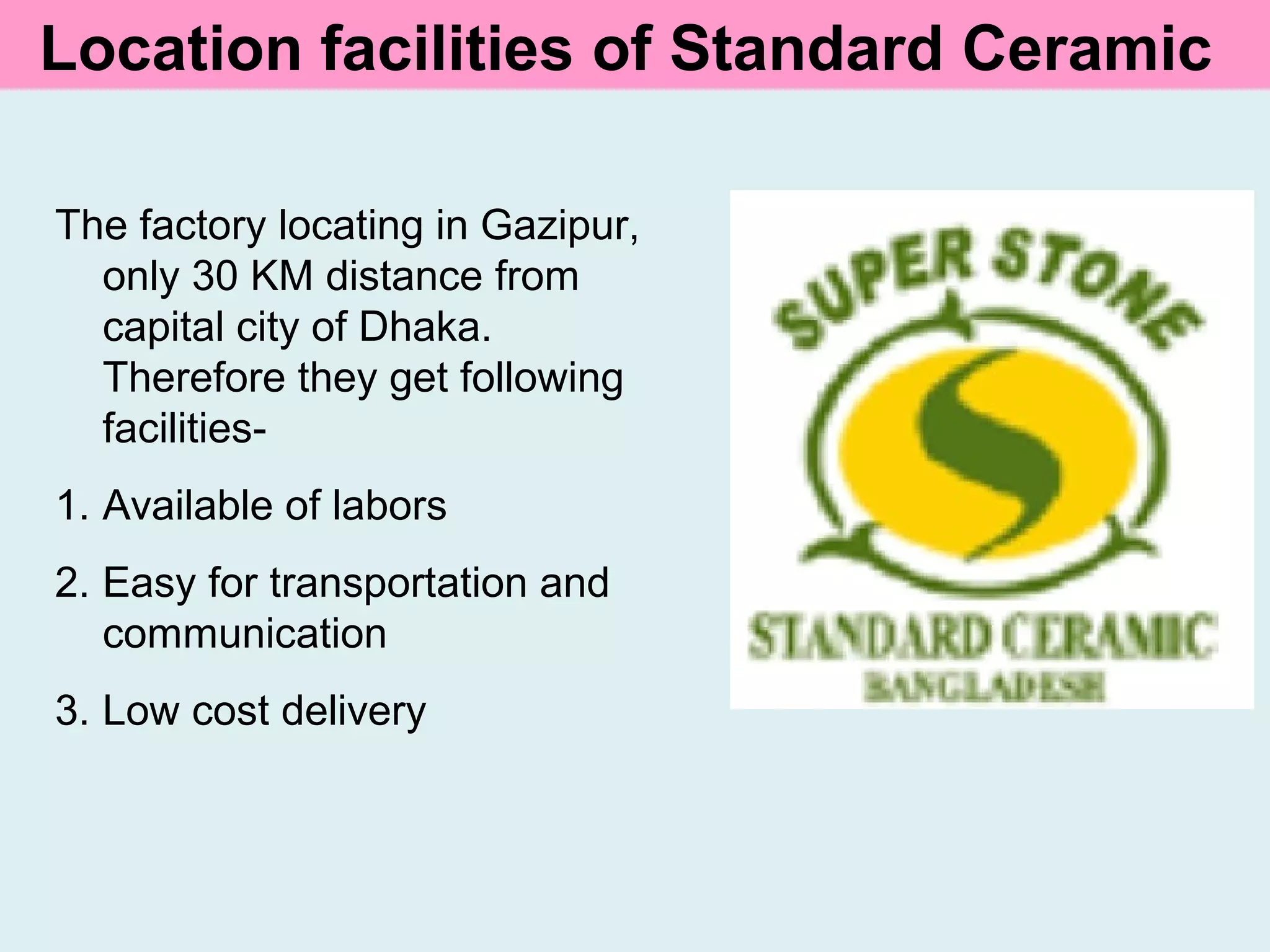 Manufacturing process of ceramic tiles | PPT