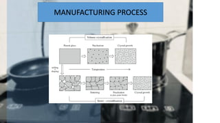 Manufacturing process of electric stove surface | PDF