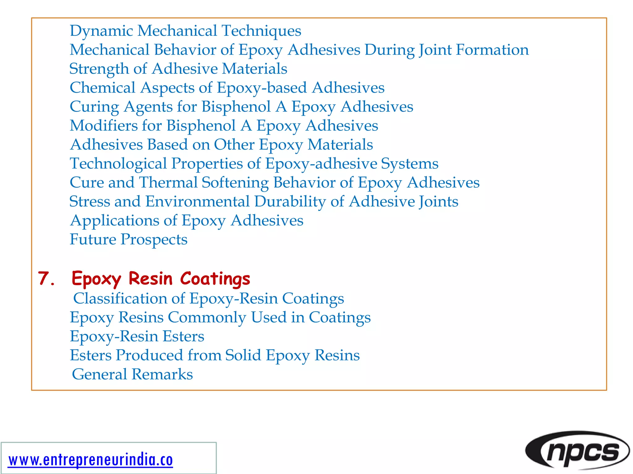 Manufacturing Process of Epoxy Resins with Formulation (Synthesis ...