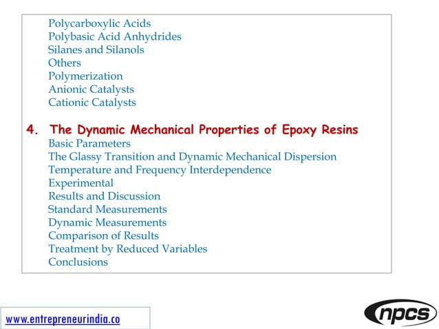 Manufacturing Process of Epoxy Resins with Formulation (Synthesis, Epoxy Resin Adhesives and ...