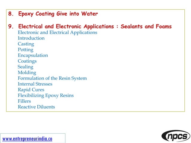 Manufacturing Process of Epoxy Resins with Formulation (Synthesis ...