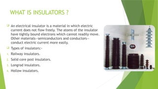 MANUFACTURING PROCESS OF INSULATORS.pptx