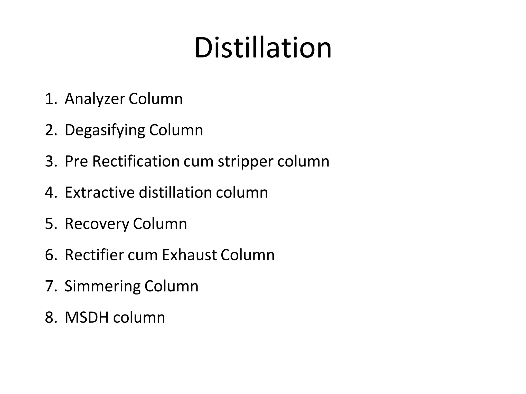 Manufacturing Process of molasses based distillery ppt.pptx