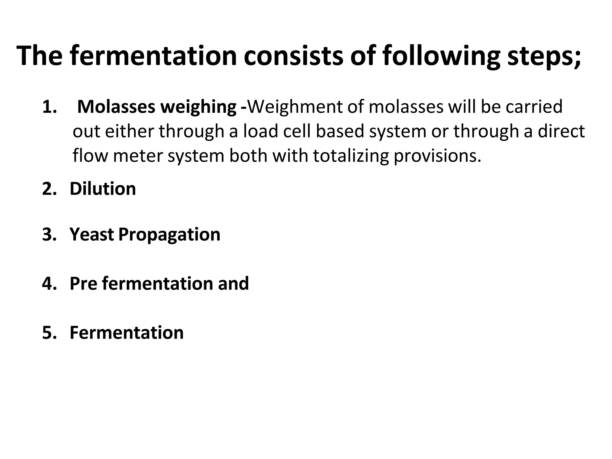 Manufacturing Process of molasses based distillery ppt.pptx