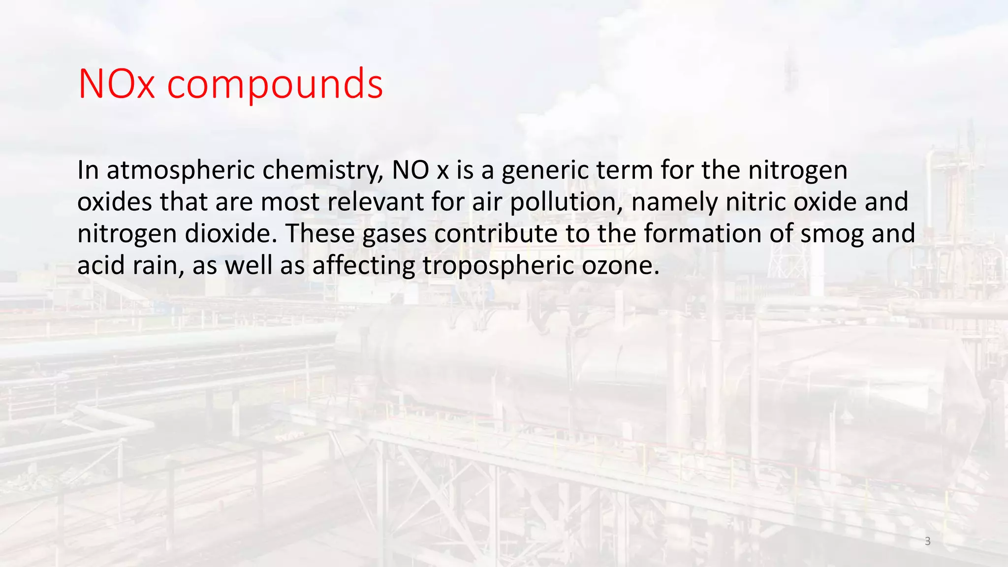 Manufacturing process of n ox, hno3 and nh4 salts | PPTX