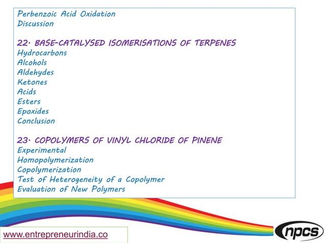 Manufacturing Process of Rosin, Terpene, Tall Oil, Resin & Dimer Acids ...