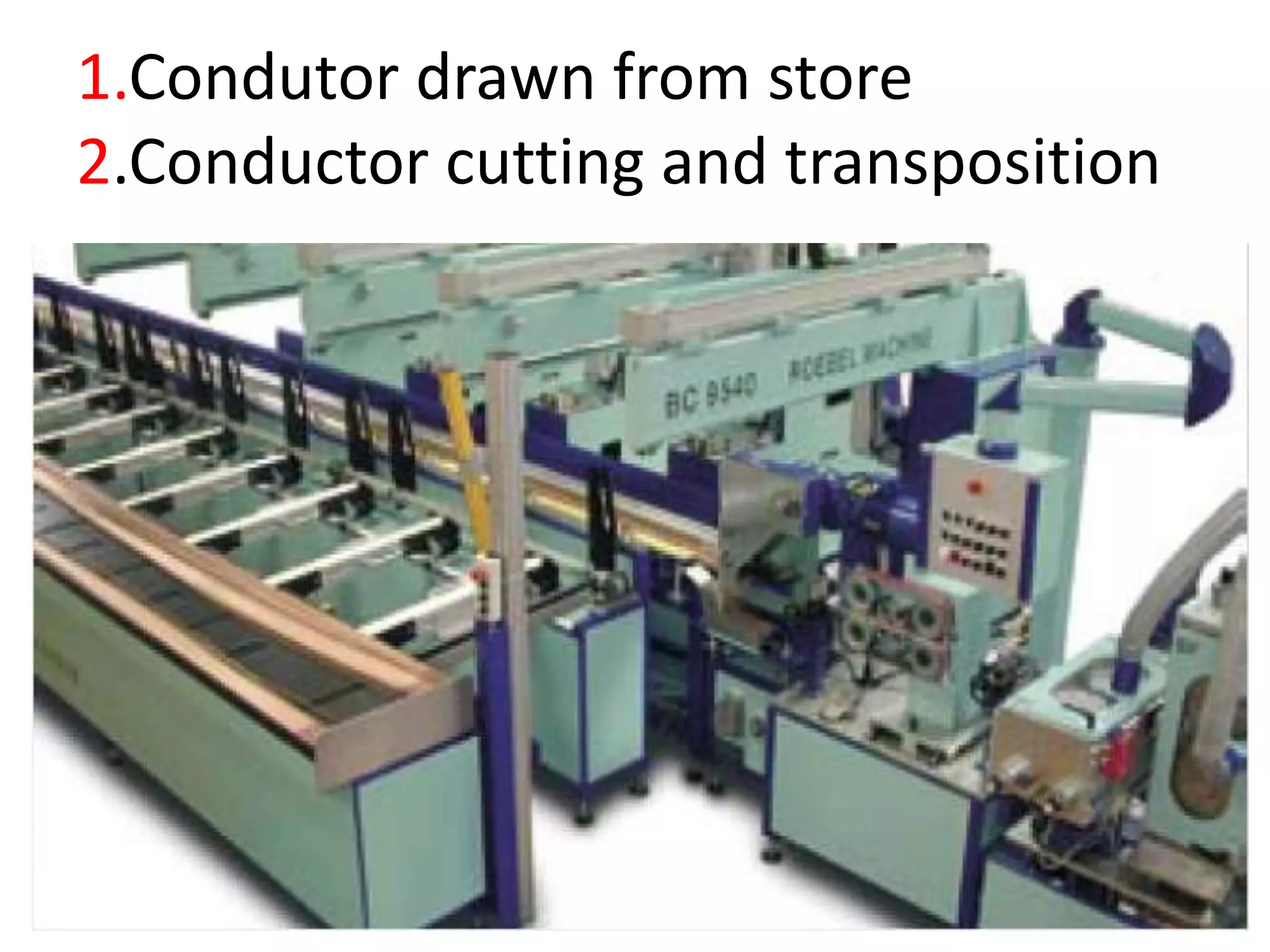 PPT on Manufacturing process of TG 800 MW, Stator Winding bar by ADARSH ...