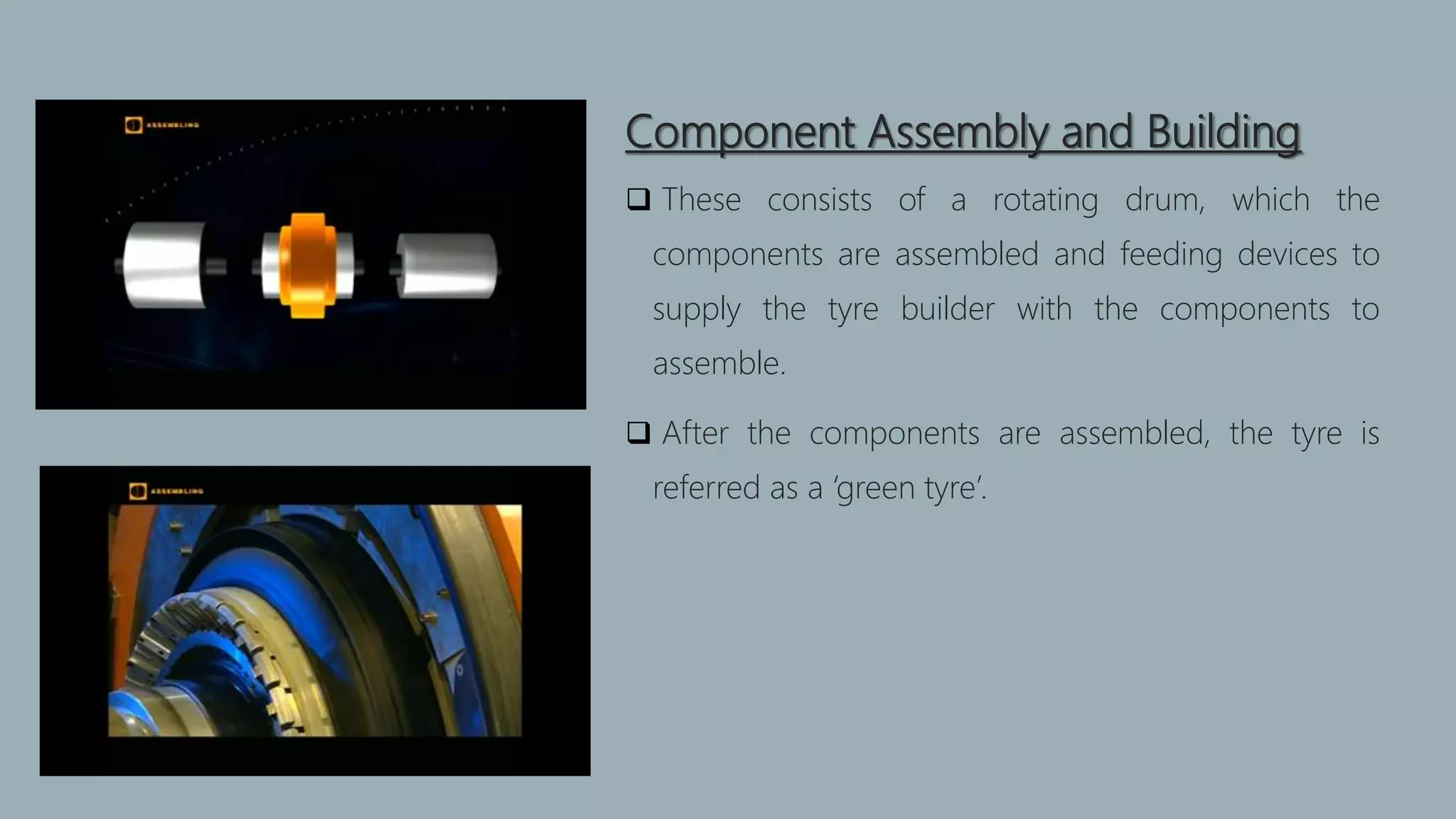 Manufacturing Process of Tyre | PPTX