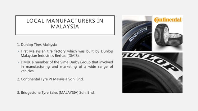Manufacturing Process of Tyre | PPTX | Civil Engineering Industry | Industries