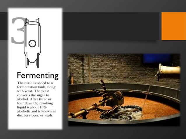 Manufacturing process of whisky | PPTX | Alcoholic Beverages | Food & Drink