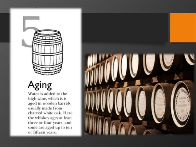 Manufacturing process of whisky | PPTX | Alcoholic Beverages | Food & Drink
