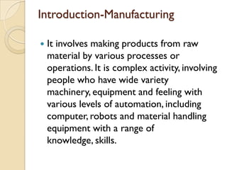 Manufacturing quality qm | PPTX