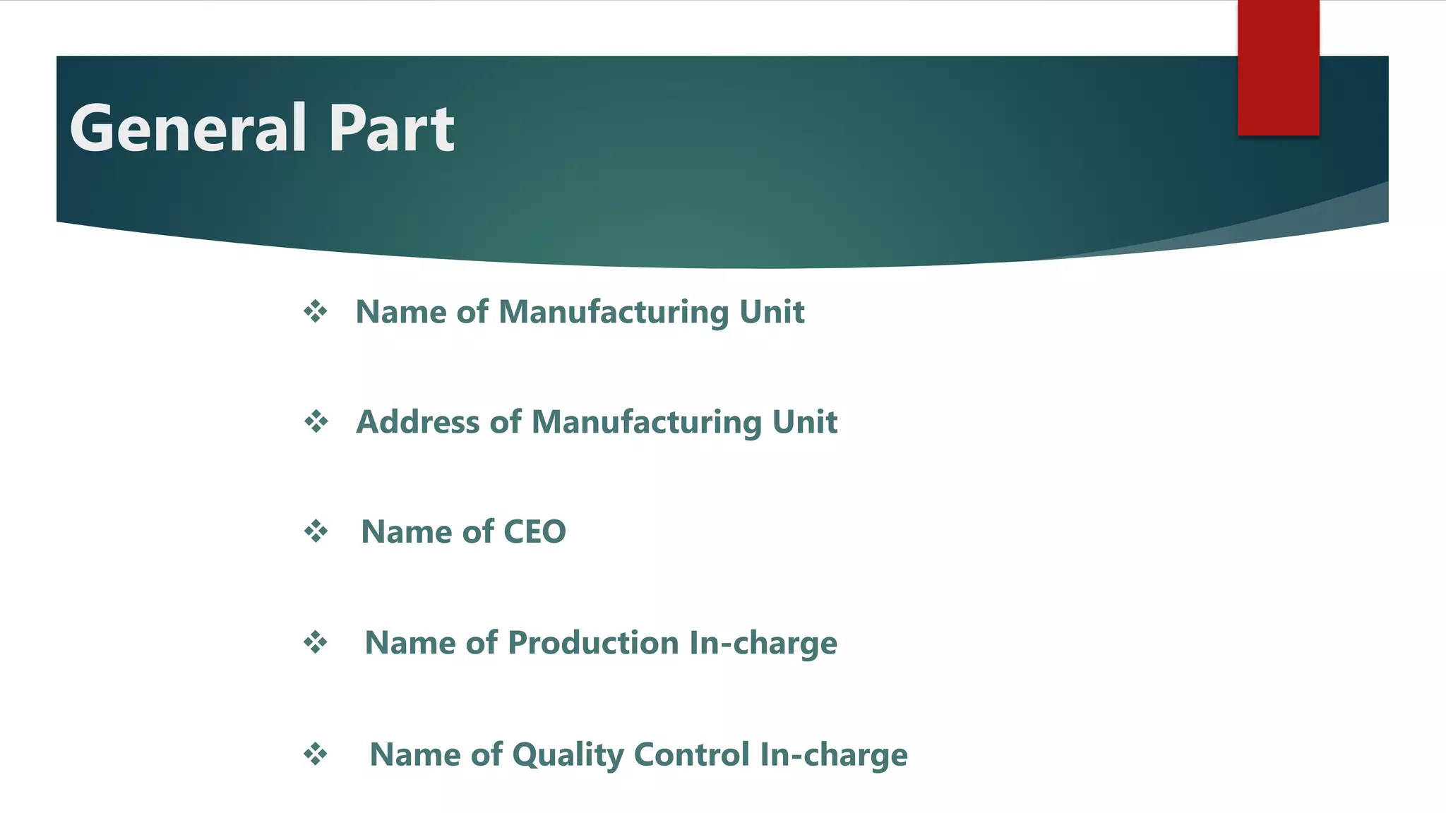 Manufacturing requirements for non sterile PPEs | PPT