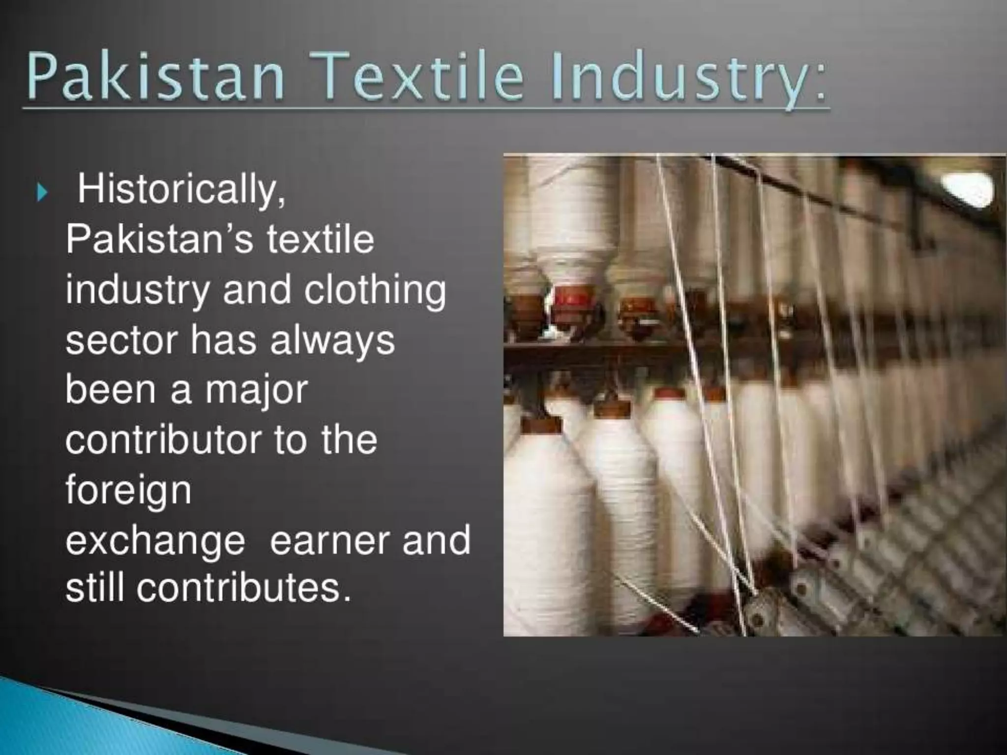 Manufacturing sector of pakistan | PPTX