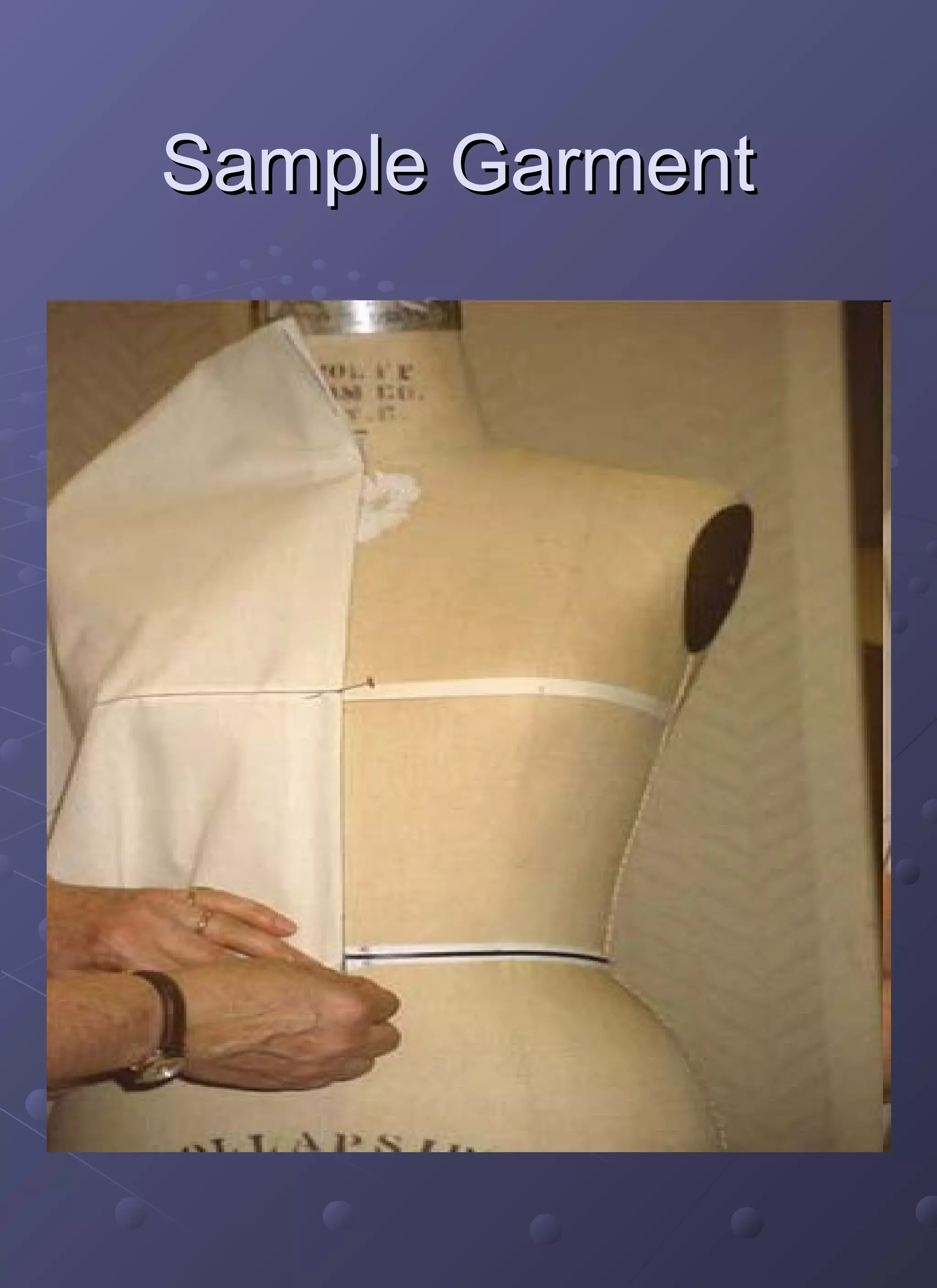 Manufacturing sequence of garments | PPT