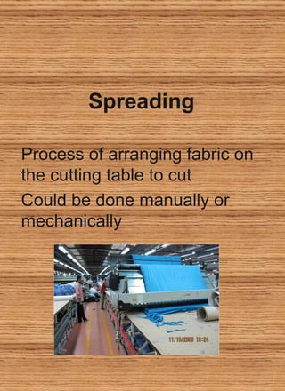 Manufacturing sequence of garments | PPT