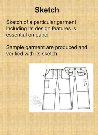 Manufacturing sequence of garments | PPT
