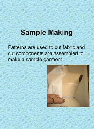 Manufacturing sequence of garments | PPT