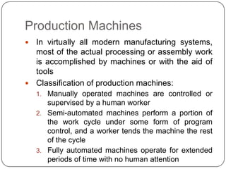 Manufacturing systems | PPT