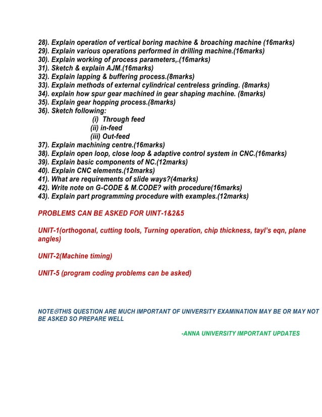 Manufacturing tech 2 | PDF