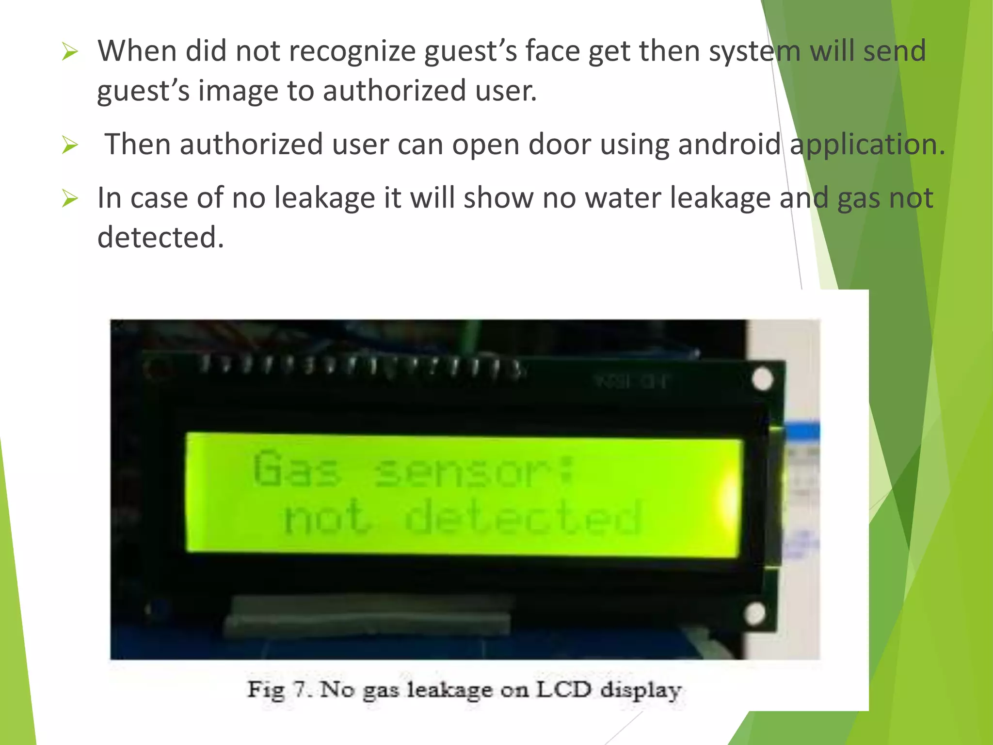 Iot Based Home Security Using Image Processing Algorithms Ppt